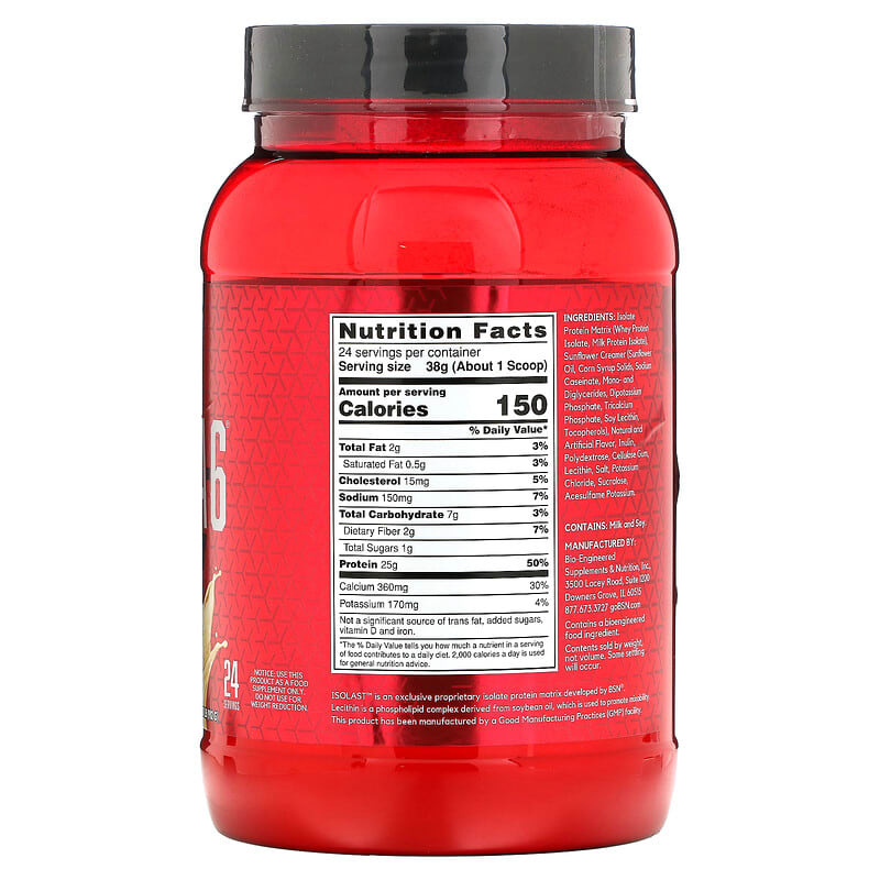 Bột Protein BSN Syntha-6 Isolate Vanilla Ice Cream 912g
